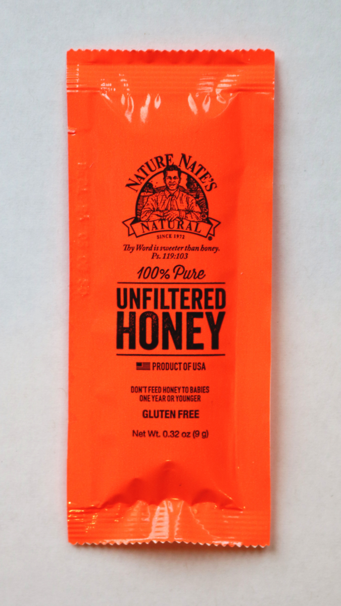 Nature Nate’s Honey Company Launches Food Service Honey Packet